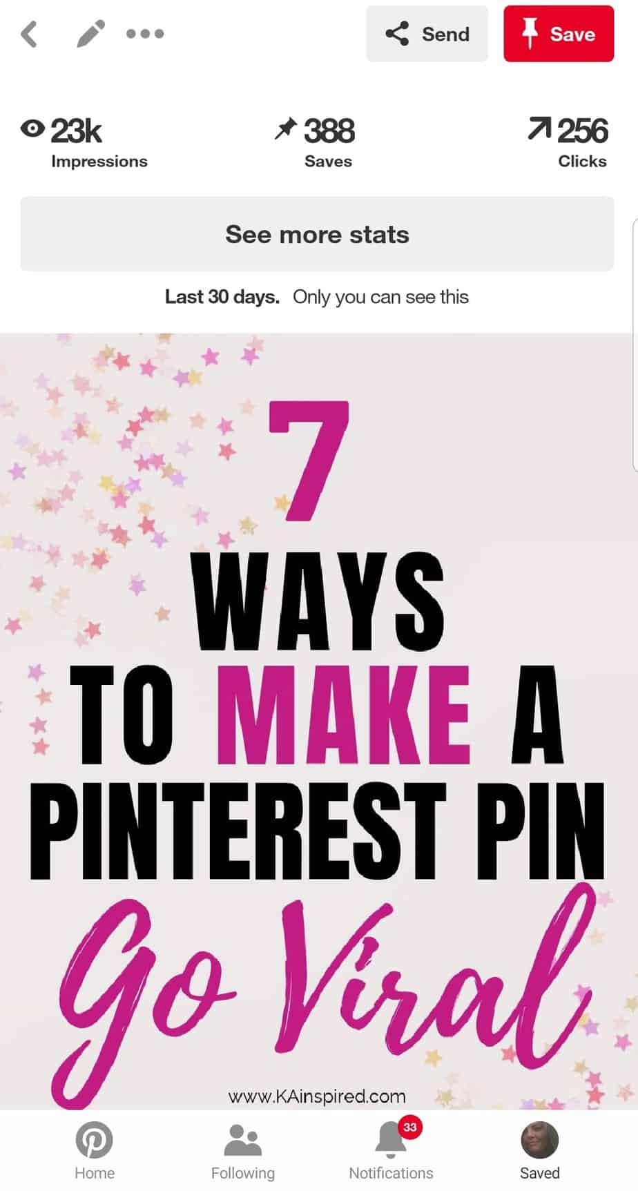 How To Create an Affiliate Pin - KAinspired